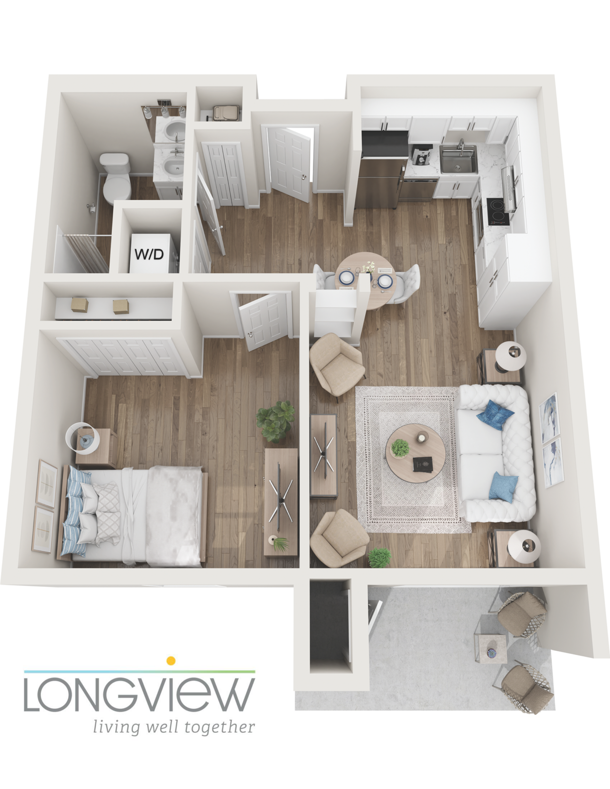 Senior Living Apartment Features and Floor Plans | Longview
